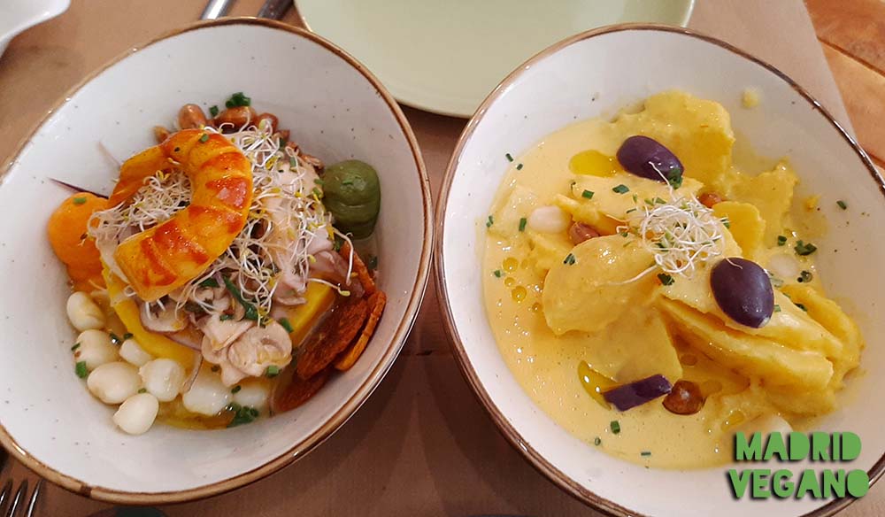 Apus Vegan, comida peruana, refinada y vegana en La Latina - Madrid Vegano
